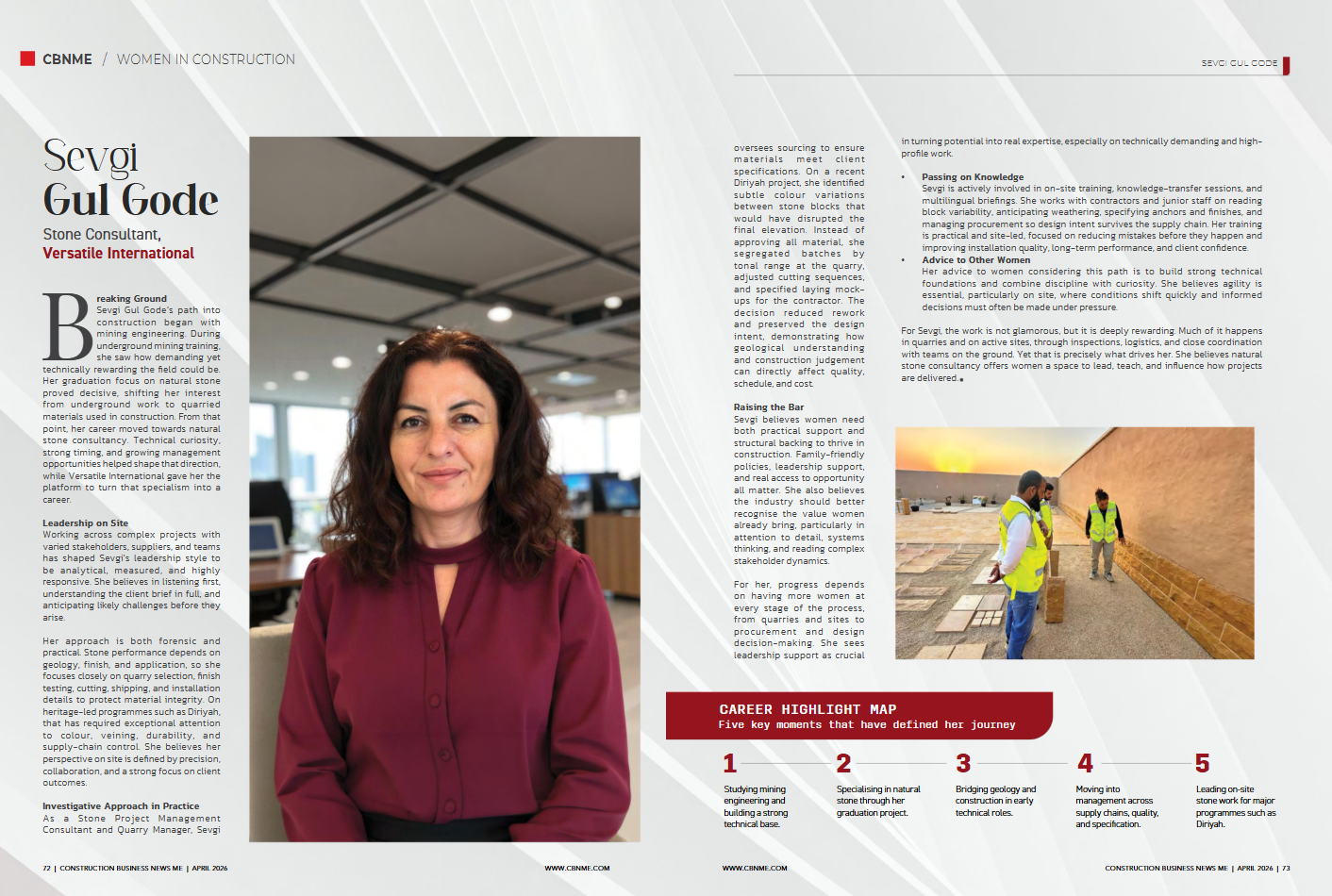 Construction Business News: Women In Construction – Featuring Versatile ...